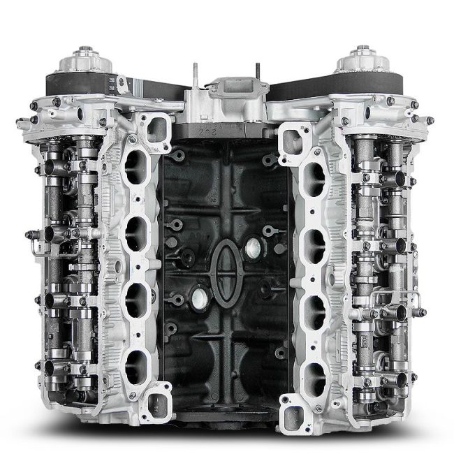 Toyota 2UZ-FE 4.7 Long Block Crate Engine, Remanufactured